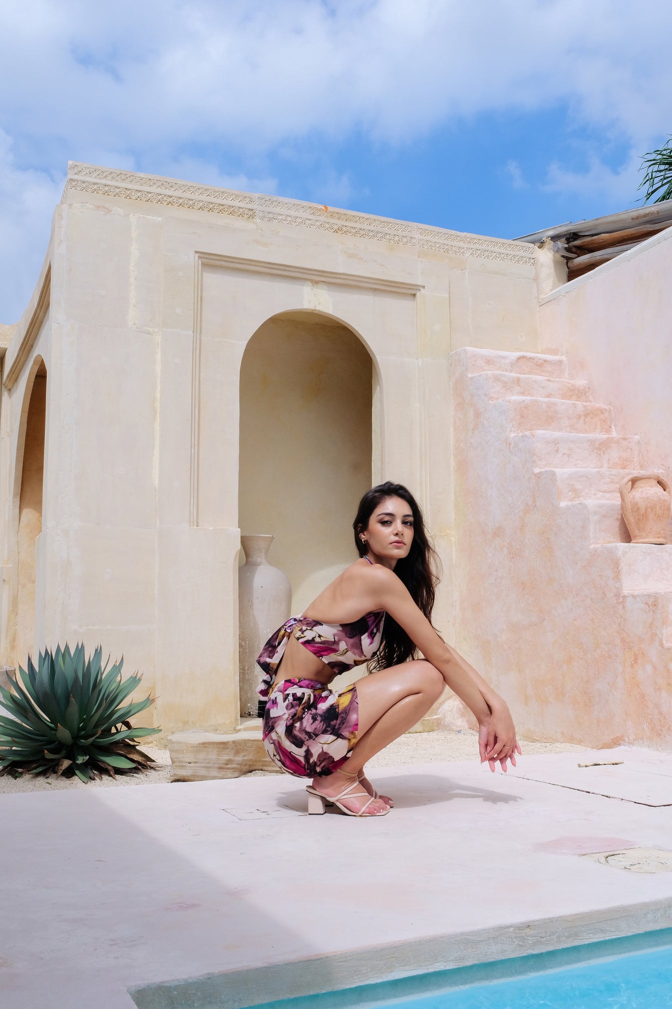 Flores Set in Pink – Chara Holiday