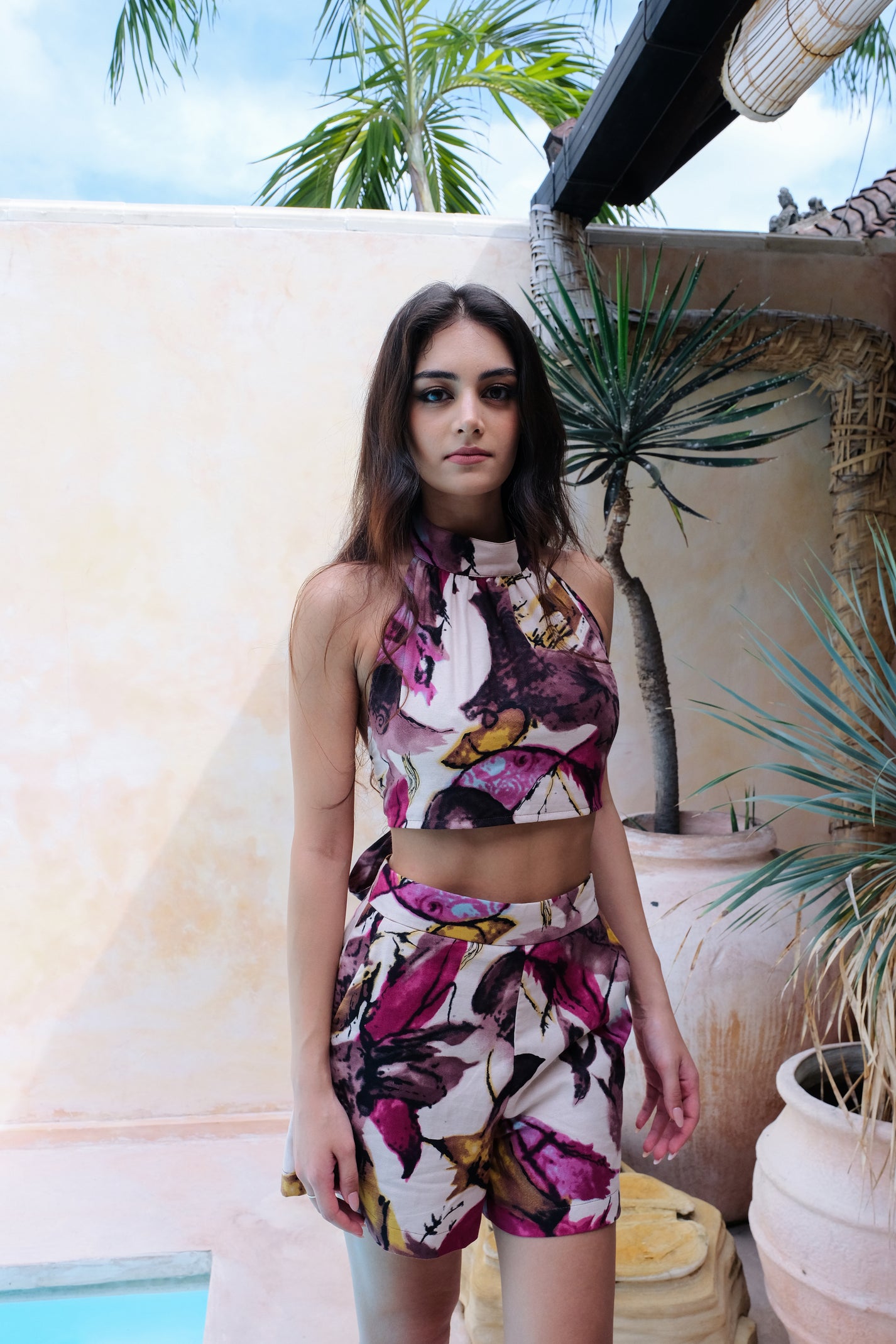 Flores Set in Pink – Chara Holiday